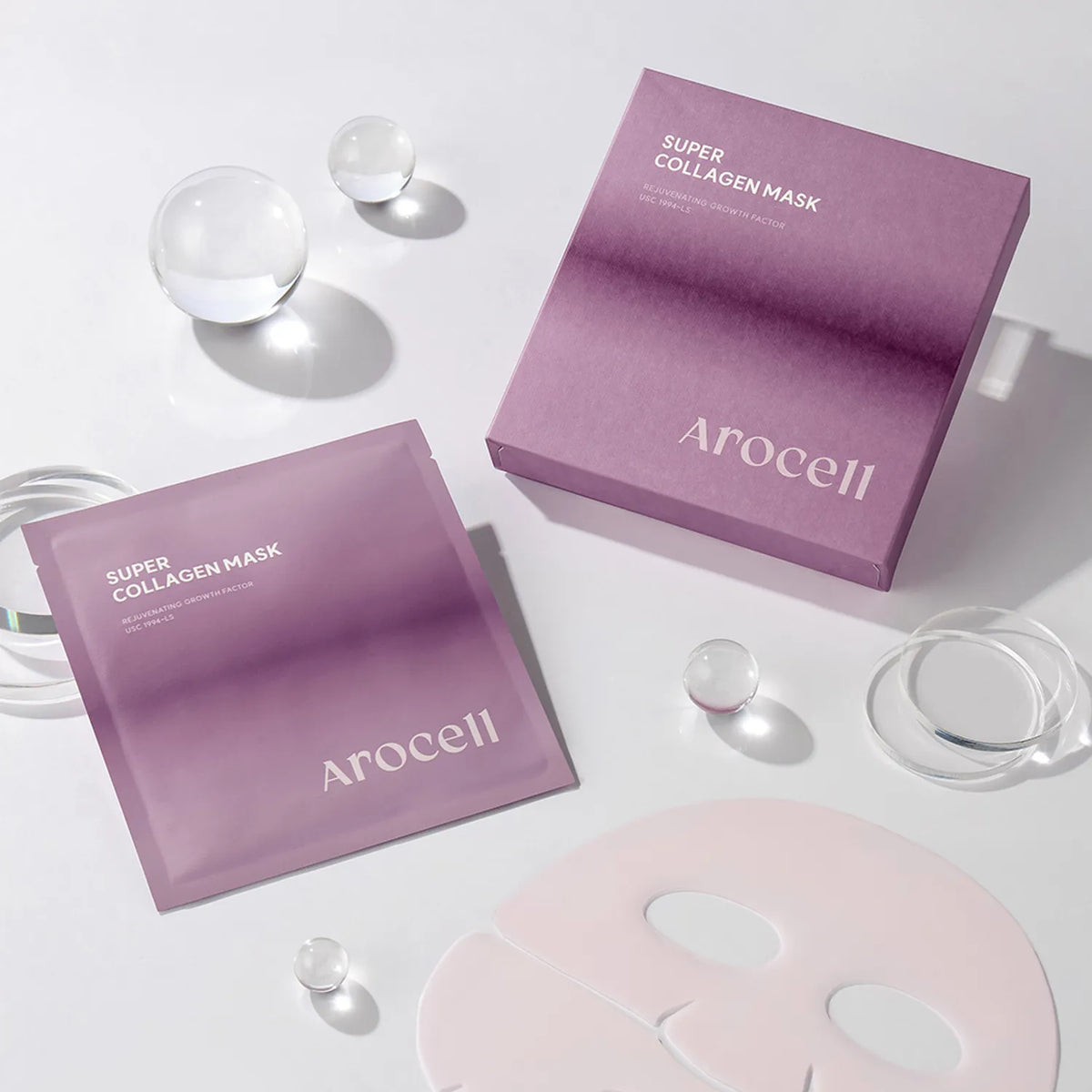 AROCELL Super Collagen Mask 4ea – Angel Havens