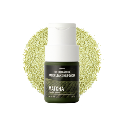 DELPHYR Fresh Matcha Pack Cleansing Powder 40g – Angel Havens